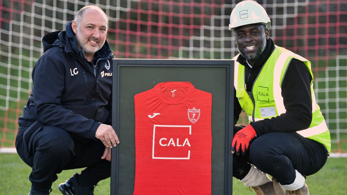 Woking Vets FC secures £10,000 sponsorship from Cala Homes ...