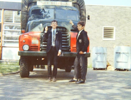 Memories of Woking barracks where a fire once ripped through ...