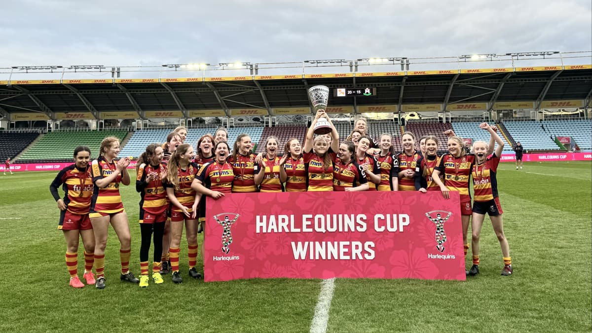 Rugby girls complete cup hat-trick with dramatic win ...