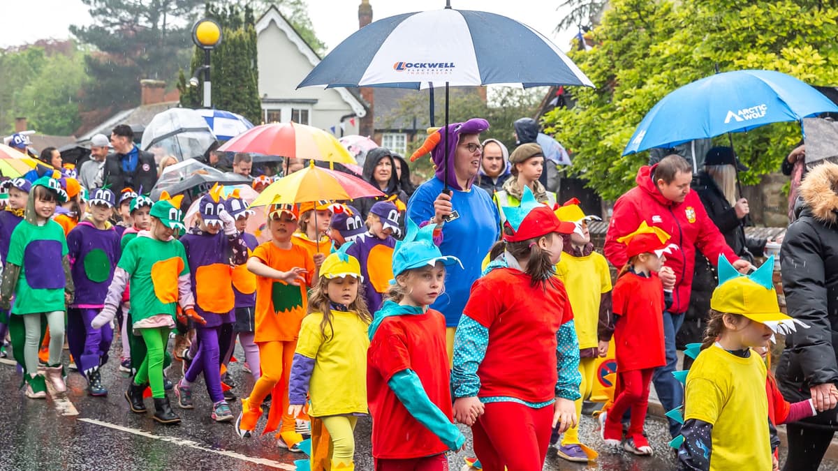 Community spirit shines through Chobham Carnival rain ...