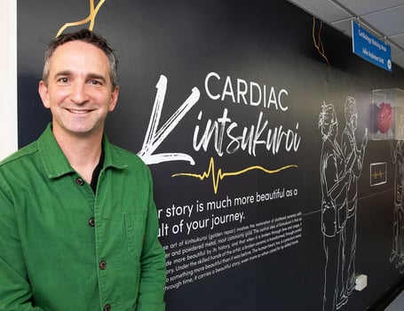 Jeff Schmidt artwork unveiled at St Peter's Hospital in Chertsey ...