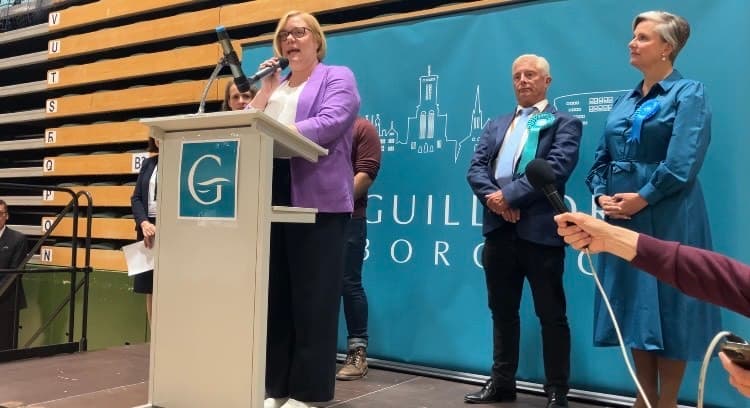 Guildford's new MP says her constituents come first | wokingnewsandmail ...