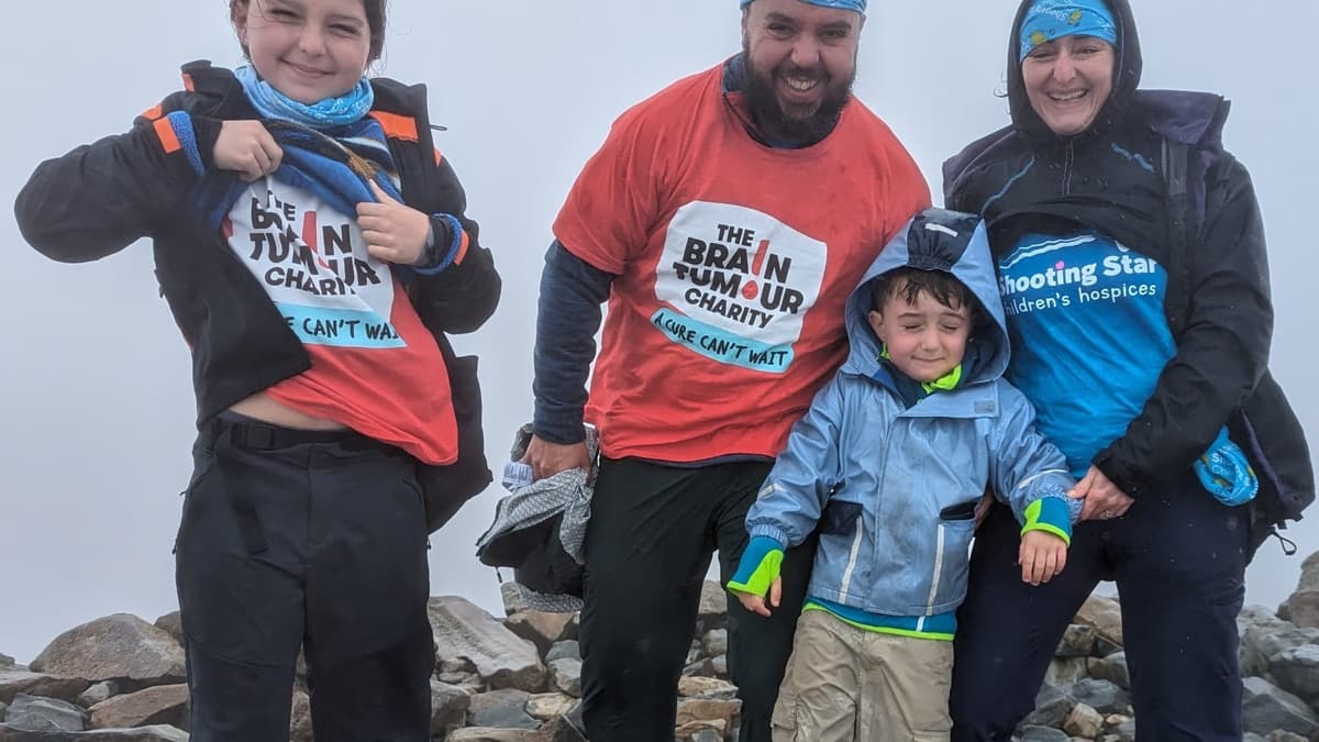 Noah, 10, is climbing mountains for brain tumour charity ...
