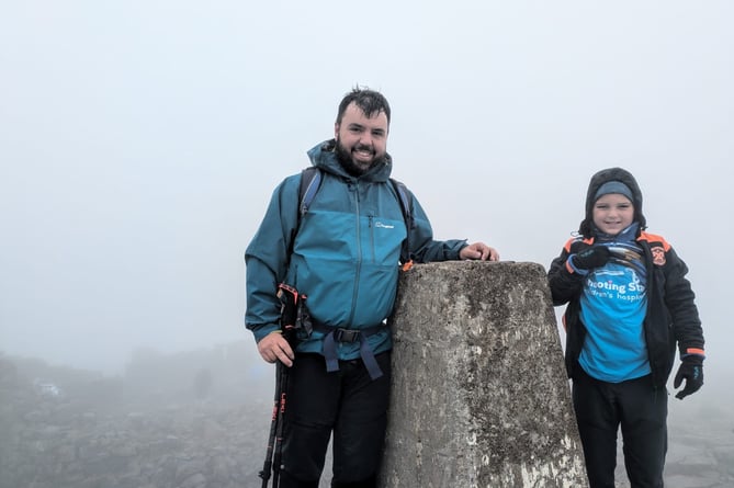 Noah, 10, is climbing mountains for brain tumour charity ...