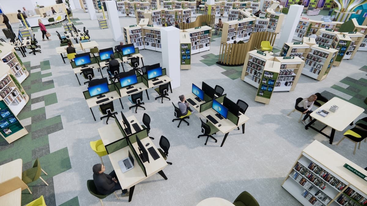 Woking Library getting 21st-century facelift | wokingnewsandmail.co.uk