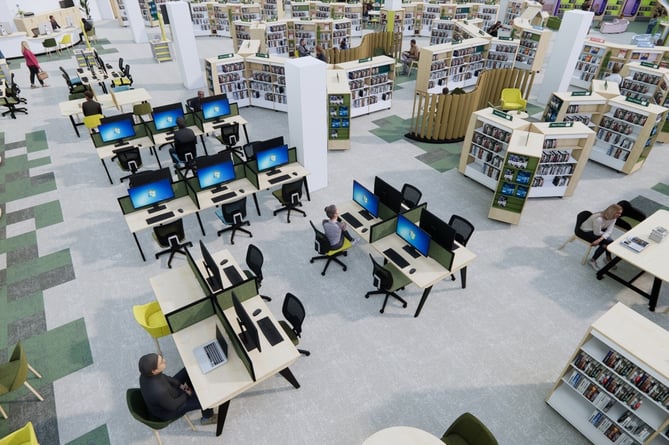 Woking Library getting 21st-century facelift | wokingnewsandmail.co.uk