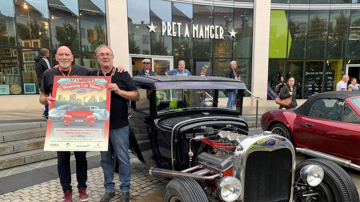 Woking Car Show hits top gear with spectacular exhibits ...