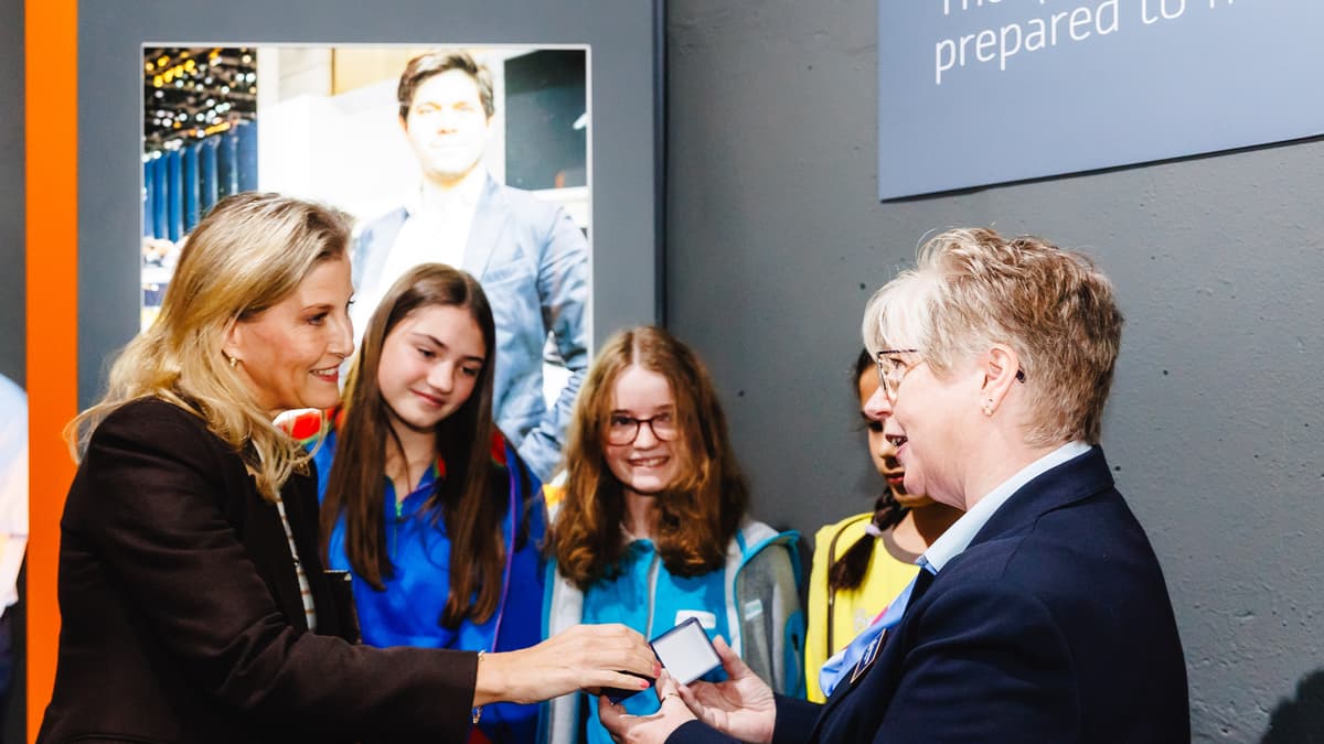 Duchess of Edinburgh joins 100 Girlguiding members for special STEM ...