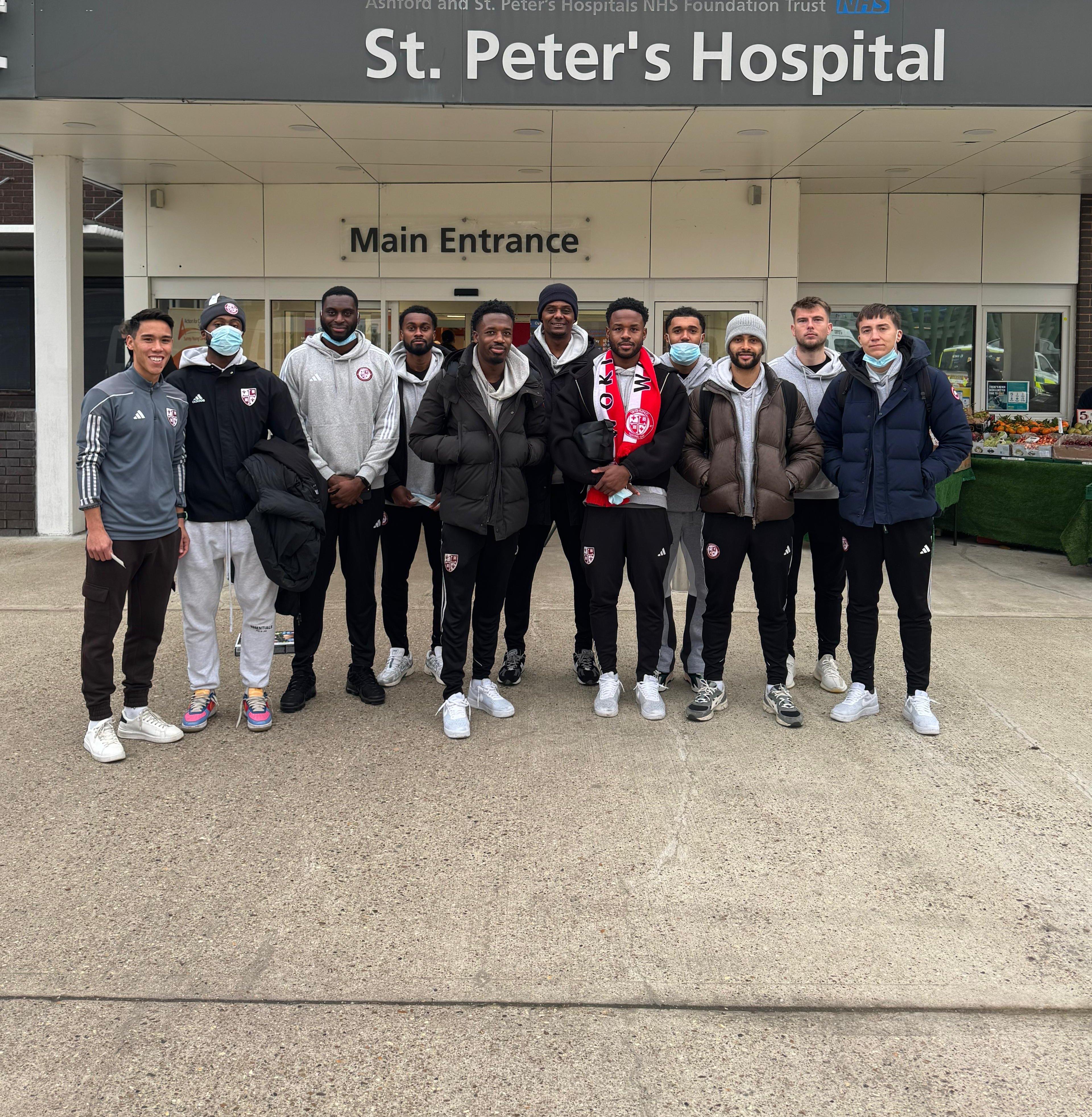 Woking Football Club's Christmas project raises £5,150 ...