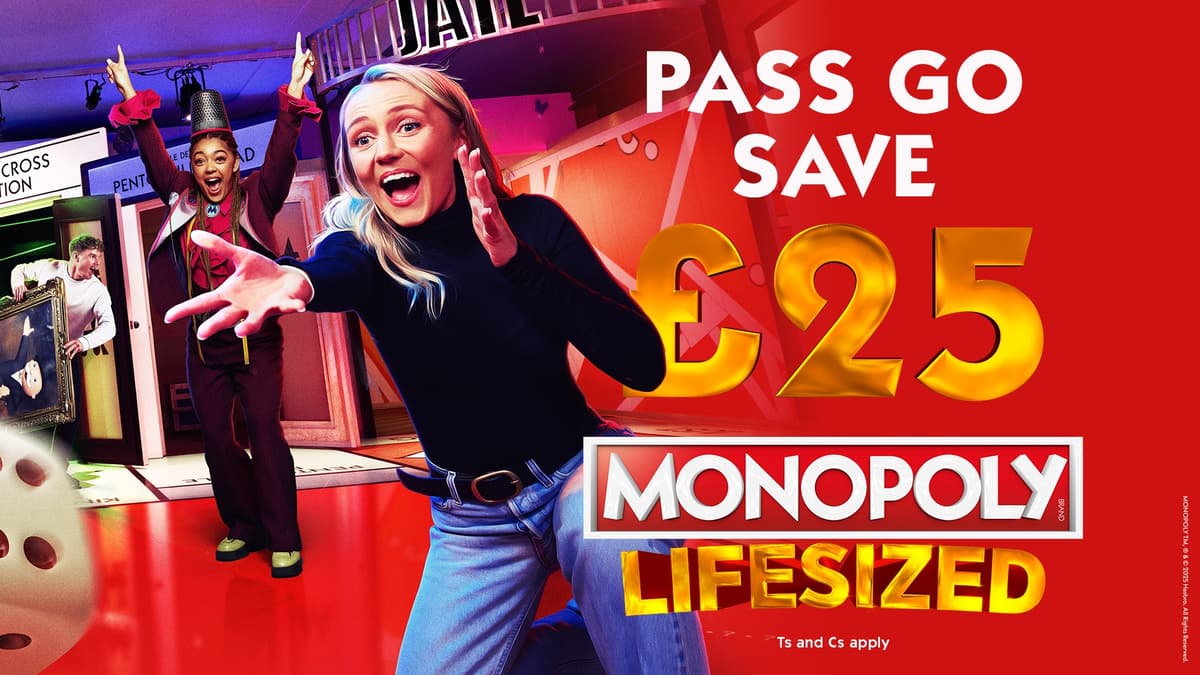 Roll into 2025 with our reader discount for Monopoly Lifesized ...