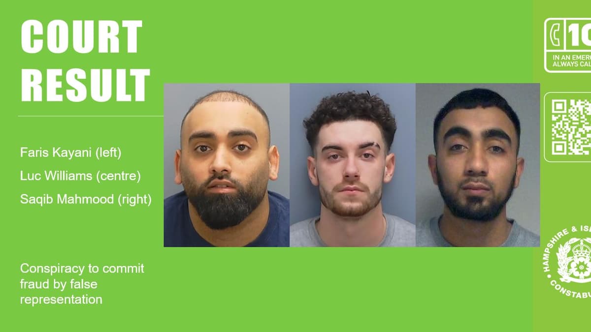 Men jailed for scamming people out of cash in Surrey and Hampshire ... Men jailed for scamming people out of cash in Surrey and Hampshire ...