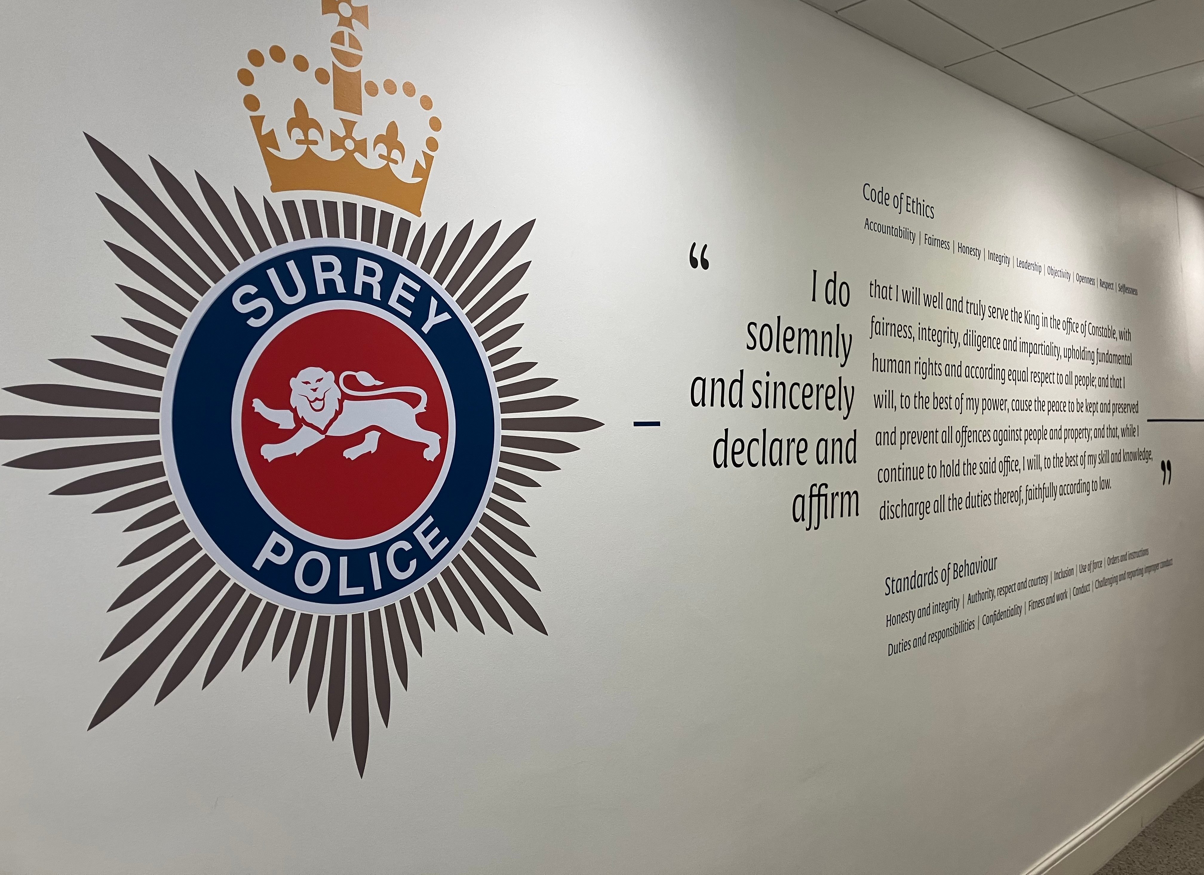 Surrey Police set for largest force in a generation with 40 new ...