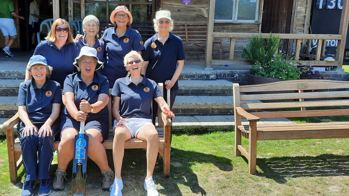Old Woking's women’s walking cricket team off to flying start ...