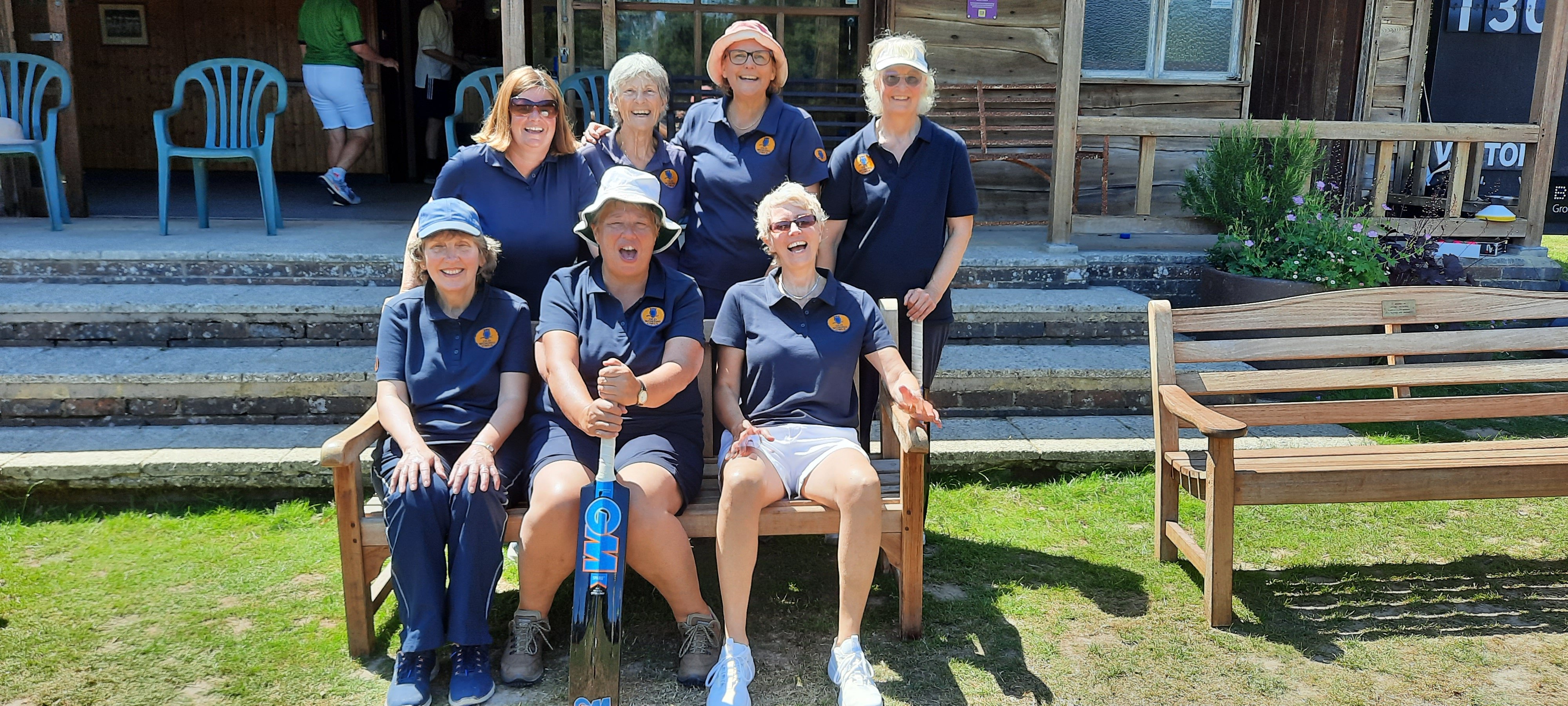 Old Woking's women’s walking cricket team off to flying start ...