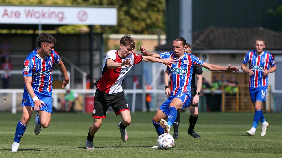 Woking start season with opening day defeat against Carlisle United ...