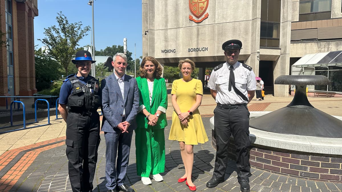 Woking leads the way in nationwide fight against shoplifting and ASB ...