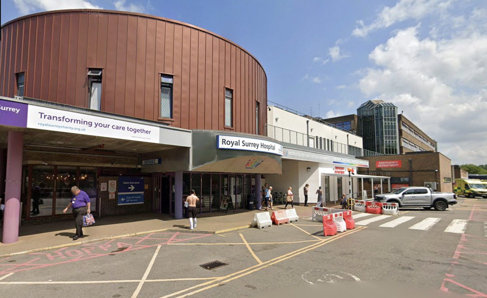 Reinforced Autoclaved Aerated Concrete at Royal Surrey Hospital to be ...
