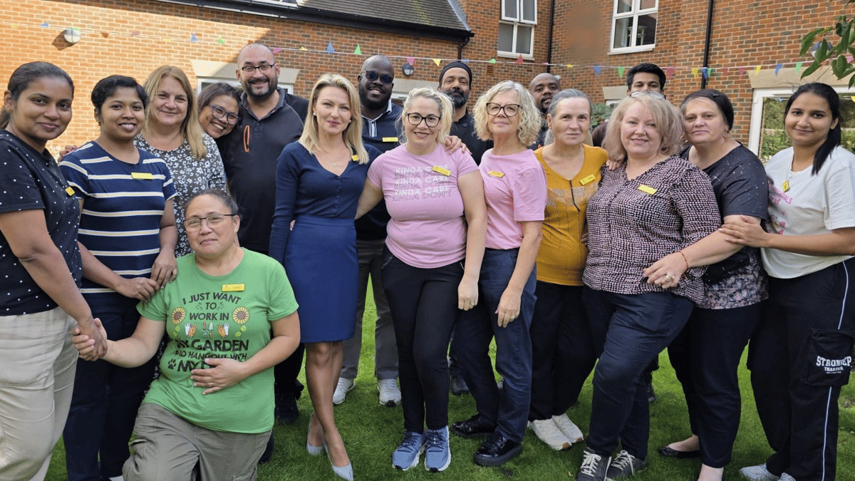 West Byfleet care home nominated for Team of the Year award ...