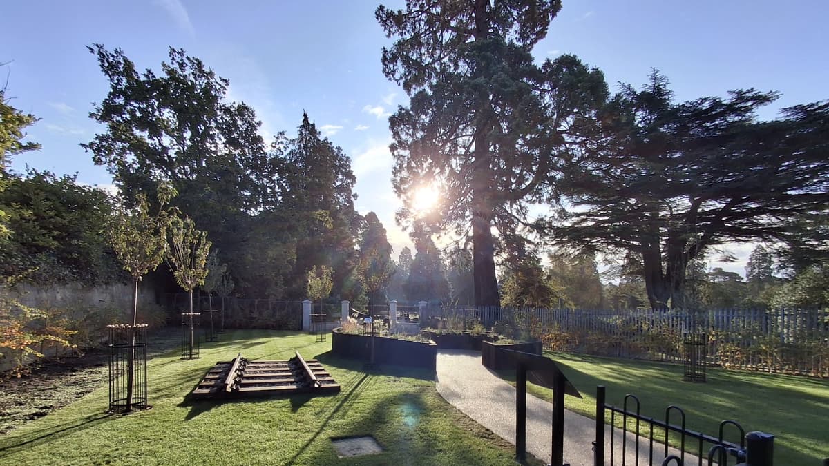 Reflective garden unveiled at historic Brookwood Cemetery ...