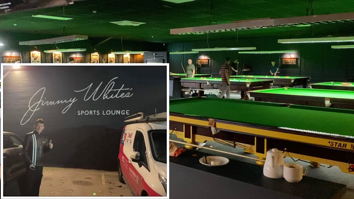 WATCH: Baize of Glory as Jimmy White’s Sports Lounge comes to Woking ...