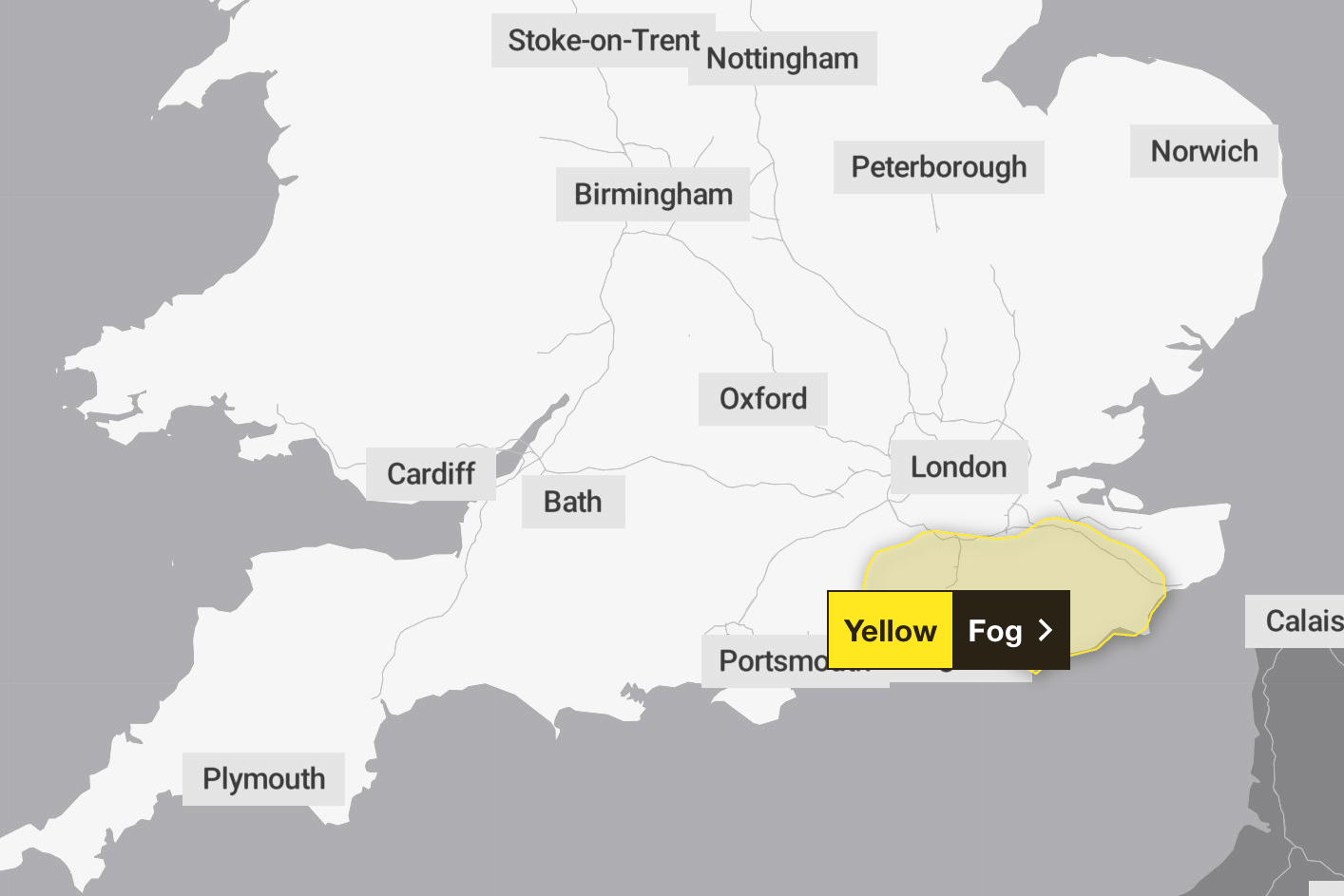 Freezing fog warning issued for South East | wokingnewsandmail.co.uk