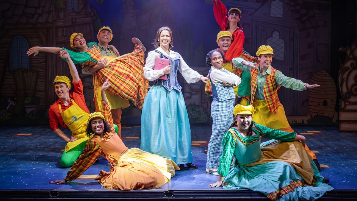 Pantomime fun with Beauty and The Beast at Yvonne Arnaud Theatre ...